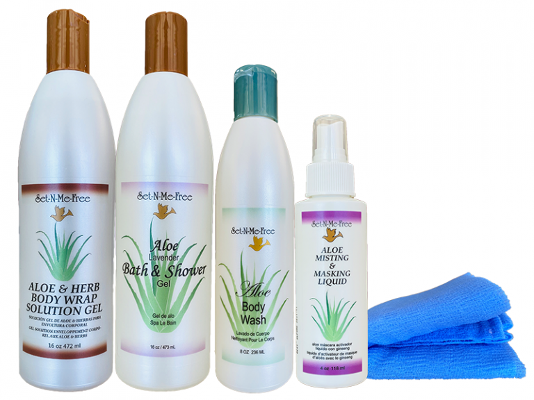 Body Wrap Products – Set-N-Me-Free Aloe Skin Care